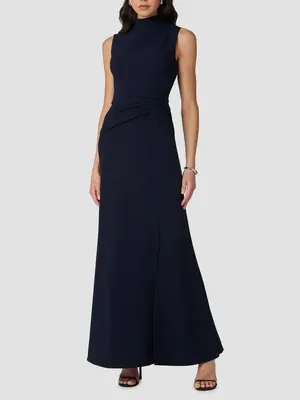 Shoshanna Annelise Crepe Maxi Dress