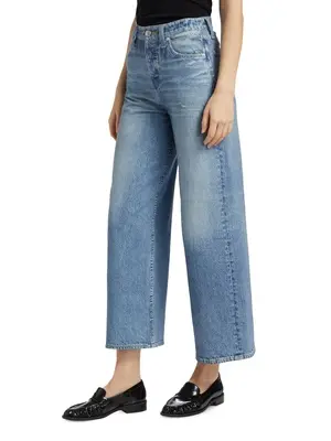 Rag & Bone Rb Miramar Sofie Ankle Wide-leg Pants