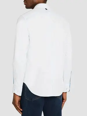 Rag & Bone Tomlin Stretch-cotton Dobby Shirt