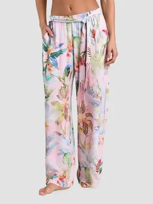L'Agence Colorful Palm Geraldine Pants