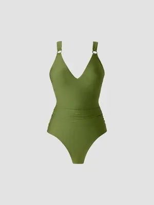 Magicsuit Solid Dakota One-piece Swimsuit Basil