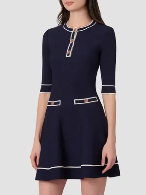Shoshanna Weston Knit Mini Dress