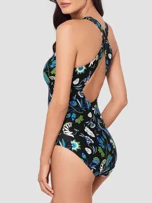 Magicsuit Taj Mahal Diana One-piece Swimsuit - Black Multi