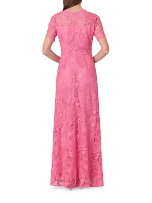 Shoshanna Ellie Lace A-line Gown
