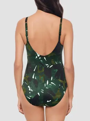 Magicsuit Palmetto Cady Botanical Print One-piece Swimsuit