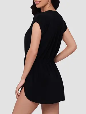 Magicsuit Cover Ups Lace-up Minidress
