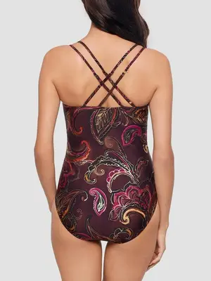 Magicsuit Empress Celeste Botanical Print One-piece Swimsuit - Multi