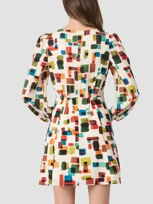 Shoshanna Dani Printed A-line Mini Dress