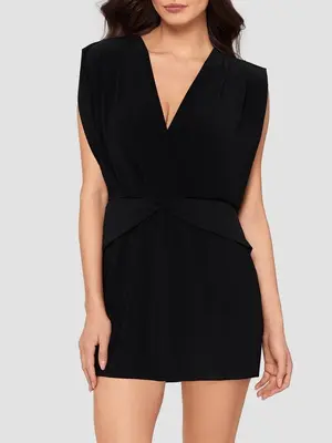 Magicsuit Cover-ups Surplice Plunge Dress
