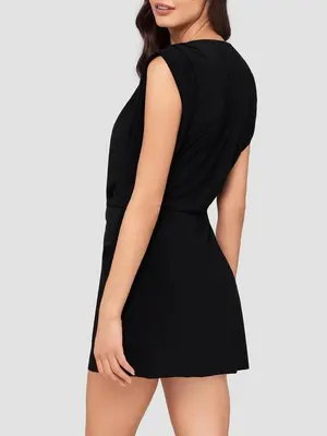 Magicsuit Cover-ups Surplice Plunge Dress