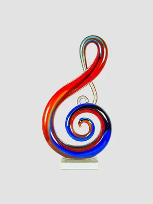 DALE TIFFANY Virtuoso Glass Sculpture - Multi