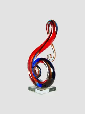 DALE TIFFANY Virtuoso Glass Sculpture