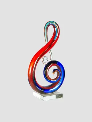 DALE TIFFANY Virtuoso Glass Sculpture