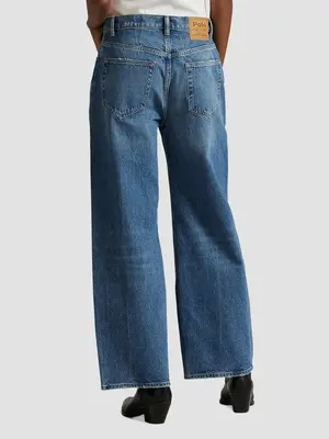 Polo Ralph Lauren Cay Wash Wide-leg Jeans