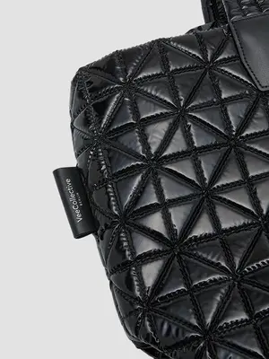 VEE COLLECTIVE Medium Vee Quilted Tote Bag