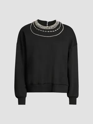 Cinq À Sept Brandy Layered Necklace Sweater