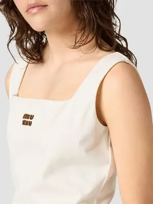 Miu Miu Jersey Mini Dress