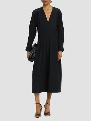 A.L.C. Jordan Long-sleeve Tunic Midi-dress
