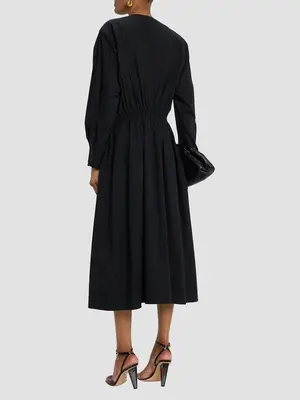 A.L.C. Jordan Long-sleeve Tunic Midi-dress