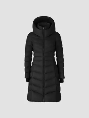 Soia & Kyo Lita Midi Down Coat - Black