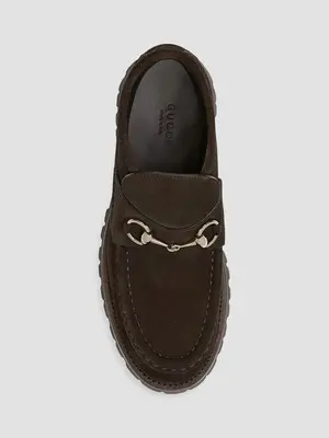 Gucci Sylke Suede Booties - Coffee