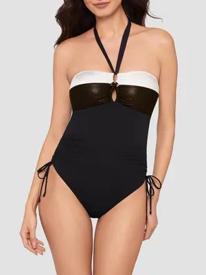 Magicsuit Block Party Anya One-piece Swimsuit - Black