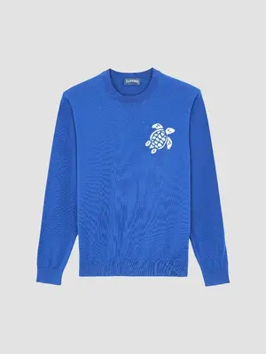 Vilebrequin Turtle Cotton Crewneck Sweater - Marrakech