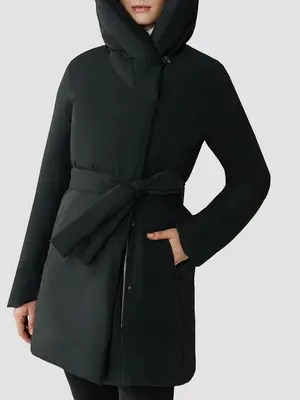 Soia & Kyo Adelaide Self-tie Coat