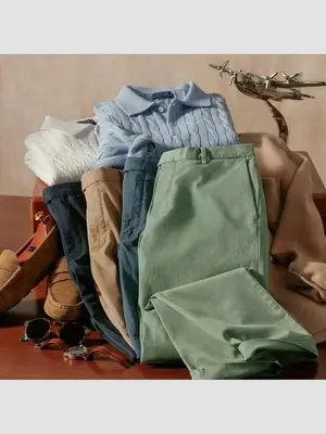 Polo Ralph Lauren Jarrett Stretch-slim-fit Sateen Pants