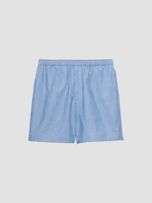 Prada Chambray Bermuda Shorts