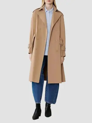 Soia & Kyo Becky Relaxed-fit Double-breasted Coat