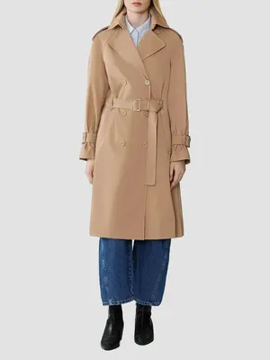 Soia & Kyo Becky Relaxed-fit Double-breasted Coat