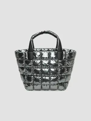 VEE COLLECTIVE Medium Porter Tote Bag - Grey