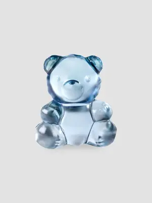Lalique Aire De Teddy Air Small Crystal Sculpture - Blue Luster