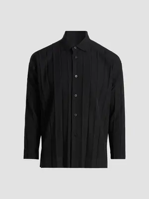 Issey Miyake Edge Ensemble Hand-pleated Shirt