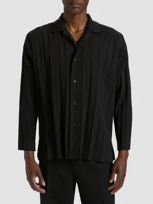 Issey Miyake Edge Ensemble Hand-pleated Shirt