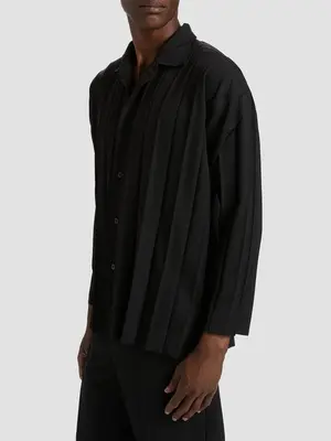 Issey Miyake Edge Ensemble Hand-pleated Shirt
