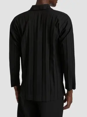 Issey Miyake Edge Ensemble Hand-pleated Shirt