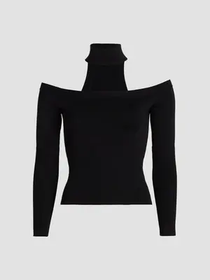 Simkhai Lila Off-the-shoulder Top - Black