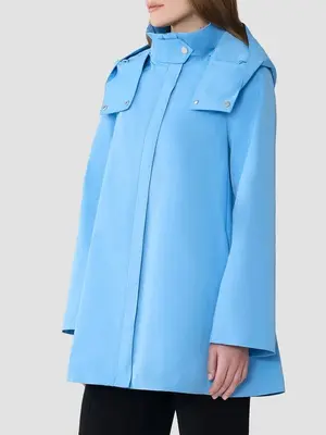 Soia & Kyo Nalani Boxy Coat - Poolside Blue