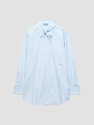 Prada Poplin Shirt - Blue