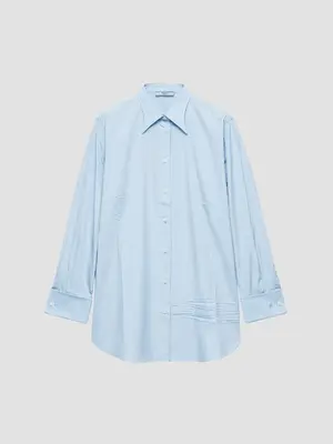 Prada Poplin Shirt - Blue