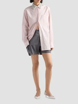 Prada Poplin Shirt - Pink