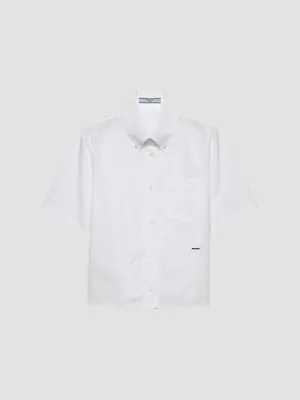 Prada Poplin Shirt - White