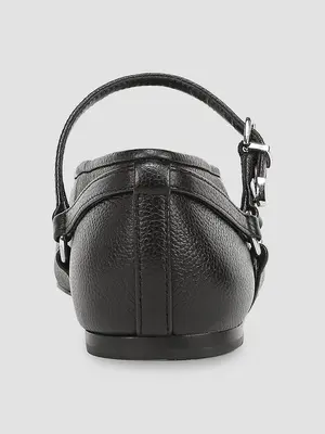 FAVORITE DAUGHTER Max Leather Ballet Flats