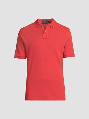 Polo Ralph Lauren Classic-fit Mesh Polo Shirt Spring Red
