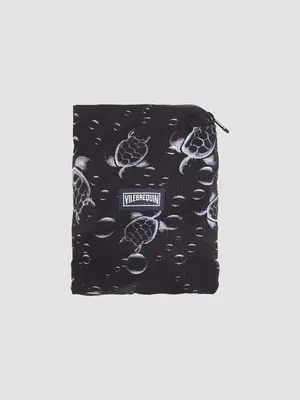 Vilebrequin Micro-perforated Bubble Turtle Print Swim Shorts