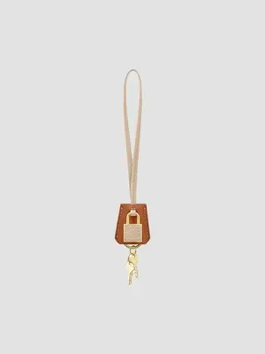 MAISON DE SABRE The Sabrémoji Padlock Charm - Pecan