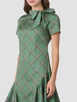 Shoshanna Bosher Dash Plaid Mini Dress