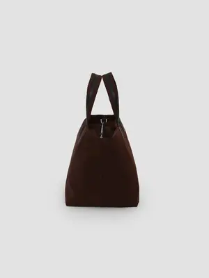 VEE COLLECTIVE The Trench Essence Medium Tote Bag - Chocolate